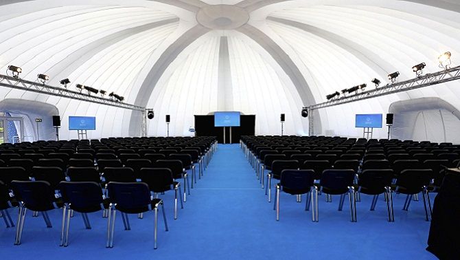 Temporary Structure - Inflatable Structures - Evolution Dome Temporary Structure - Inflatable Structures - Evolution Dome